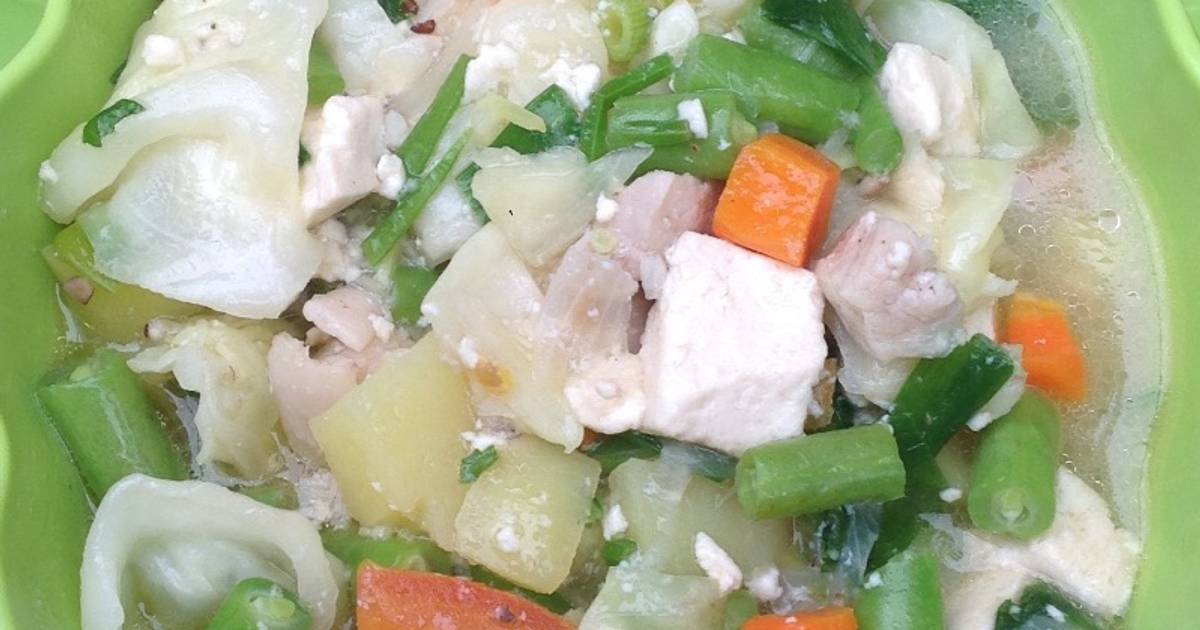Resep Capcay Ayam Tahu Kuah oleh 🍛hobimakan🐐 - Cookpad