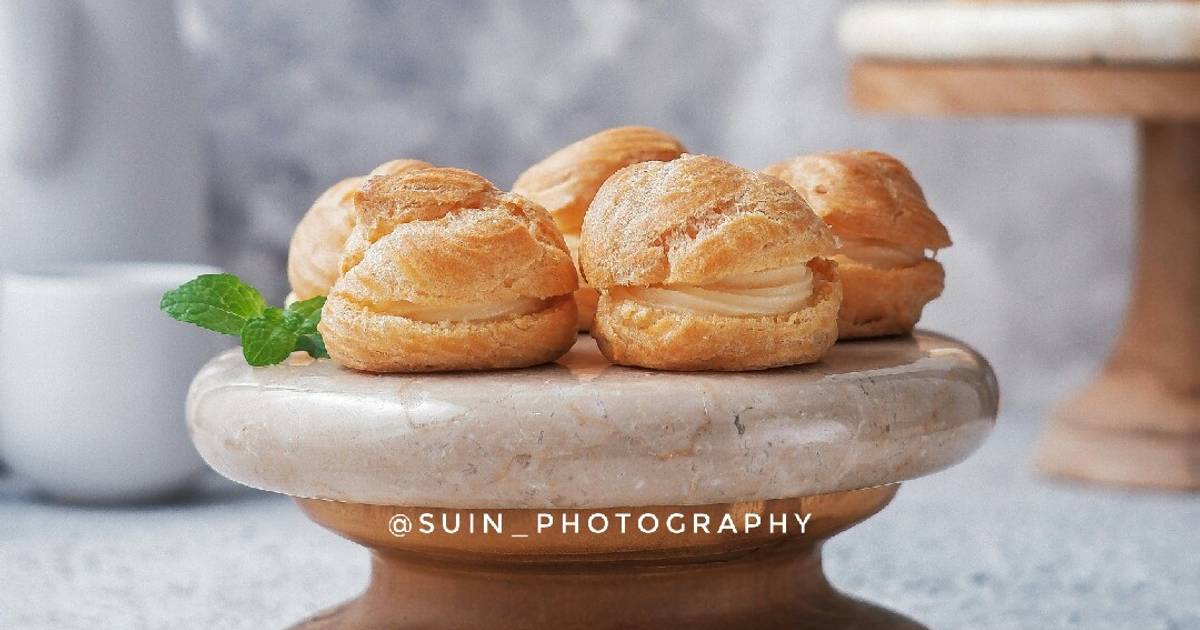 Resep CHOUX PUFF a.k.a KUE SOES oleh Suin Ummu Abiyyu - Cookpad