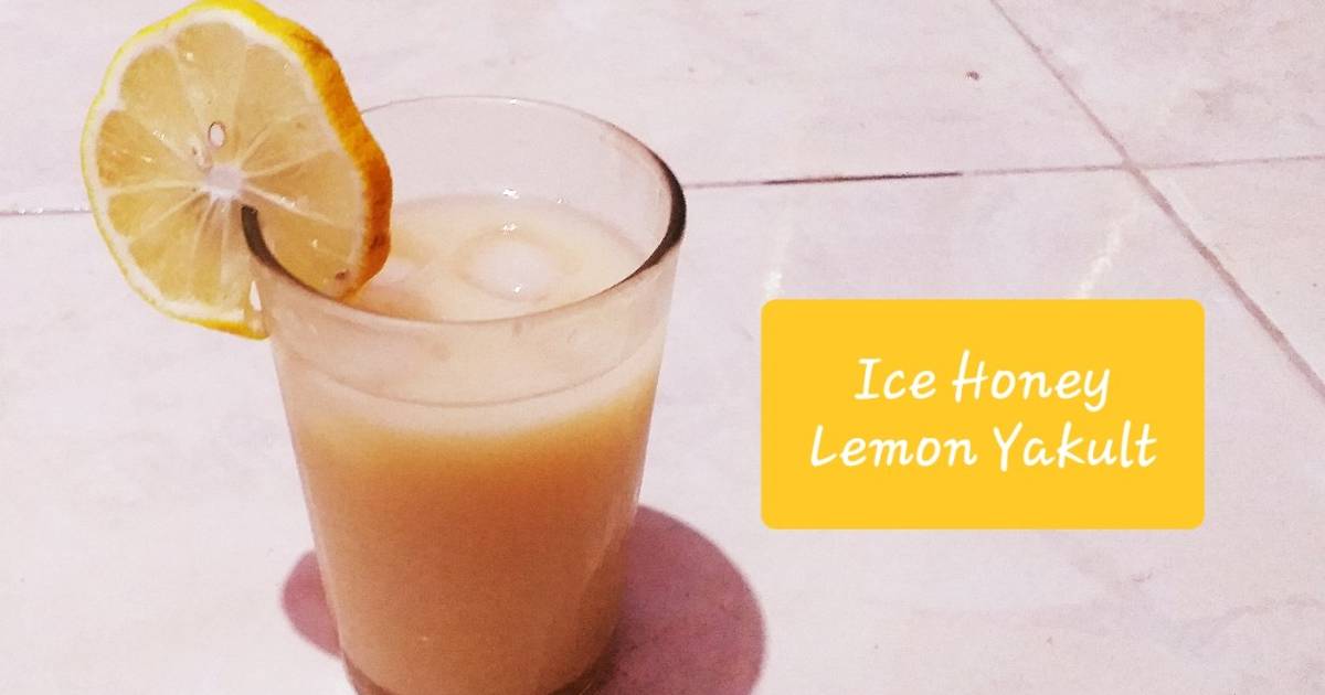 Resep Ice Honey Lemon Yakult oleh Gina Nurjihan - Cookpad