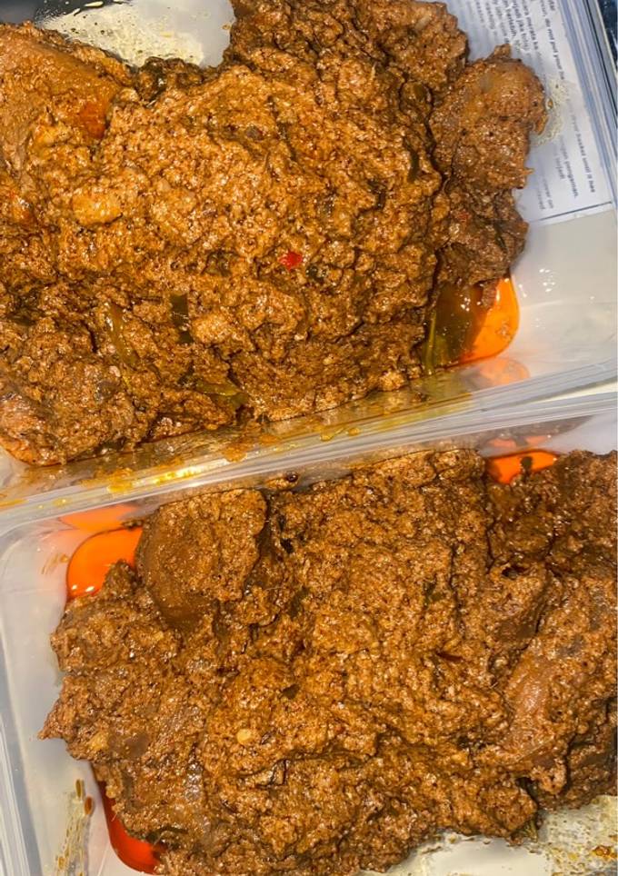 Resep Rendang sapi versi langsung masak oleh 🍕RewRecipes - Cookpad