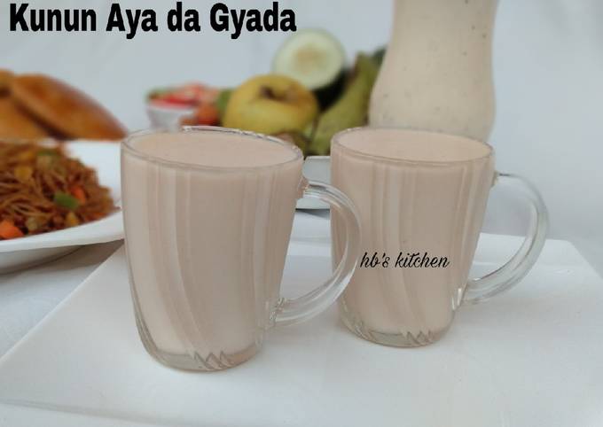 Kunun Aya da Gyada Recipe by Hussaina Abdullahee - Cookpad