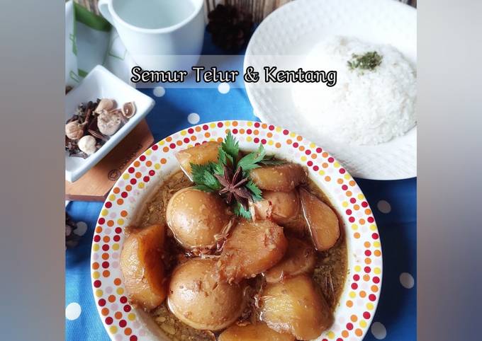 Resep Semur Telur & Kentang oleh Julie Kustianingsih - Cookpad