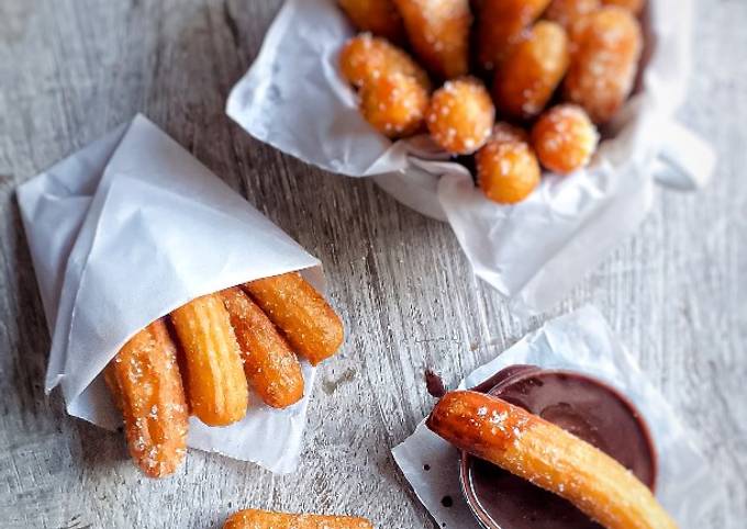 Resep Churros oleh Pergianty Wiken - Cookpad