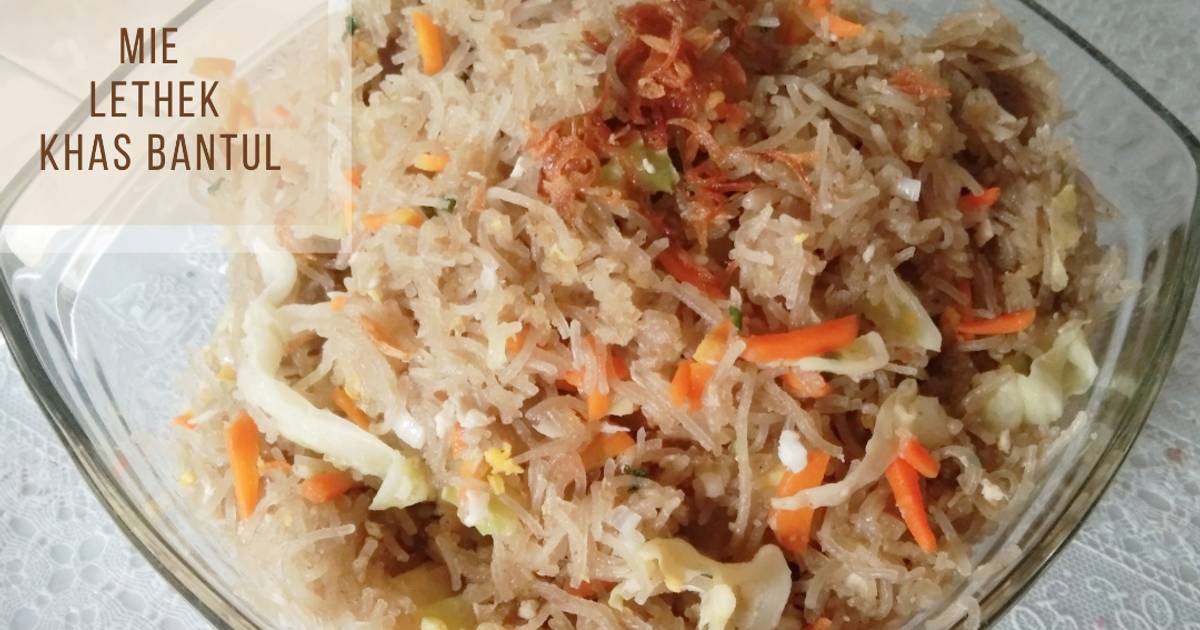 195 resep mie lethek enak dan mudah - Cookpad