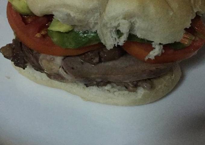 Pan con lengua Receta de gustoporcomer- Cookpad