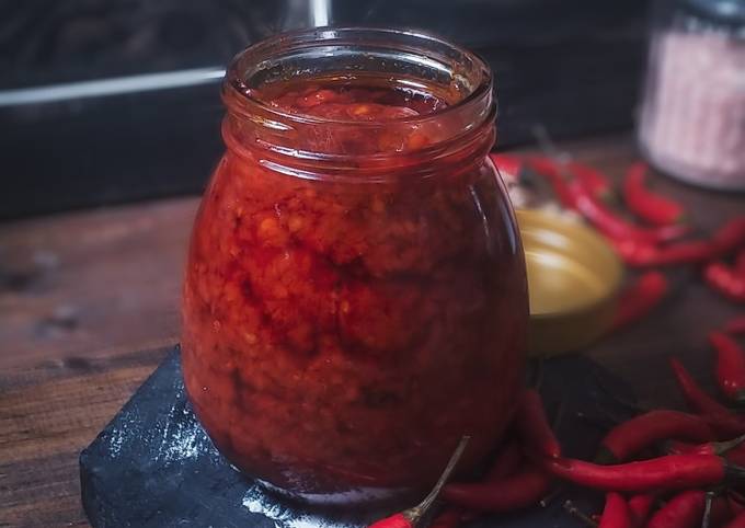 Resipi SAMBAL CILI BERAPI🔥 oleh Faizah Yahya(Mrs Peija) - Cookpad