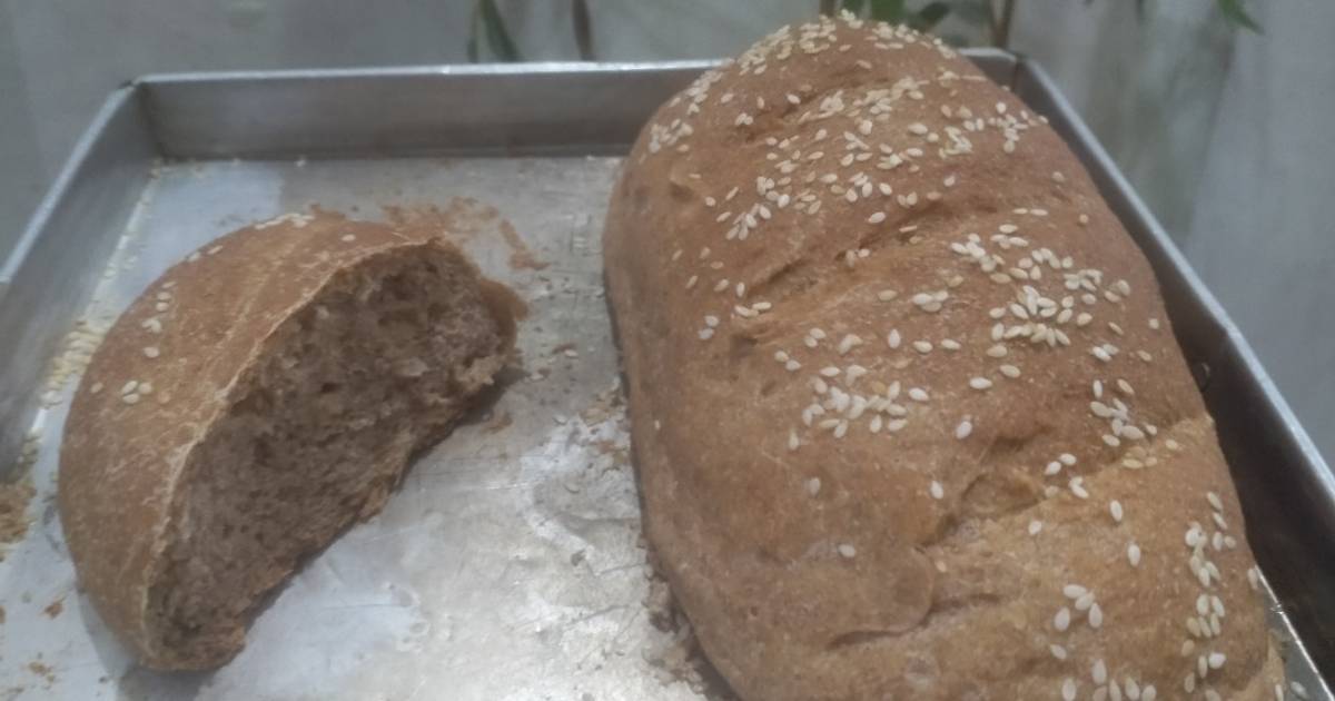 Resep Roti Gandum Utuh oleh Dhiyauddin - Cookpad