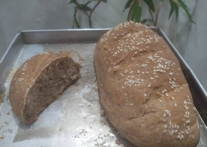 Resep Roti Gandum Utuh oleh Dhiyauddin - Cookpad