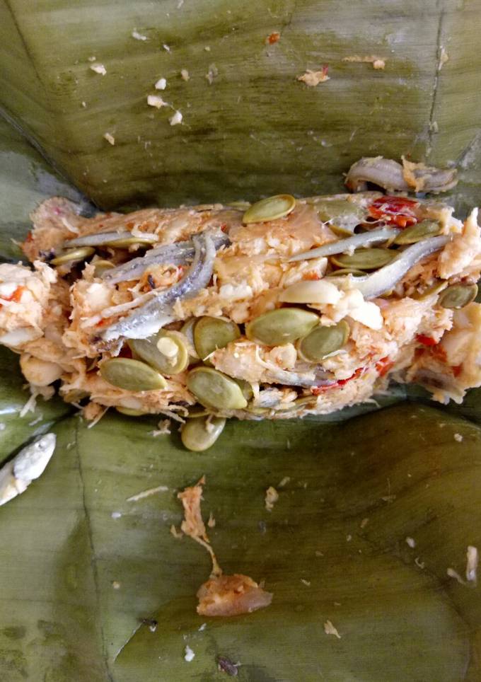 Resep Botok tempe,teri dan lamtoro (pete cina) oleh Vicky Ary Damayanti ...