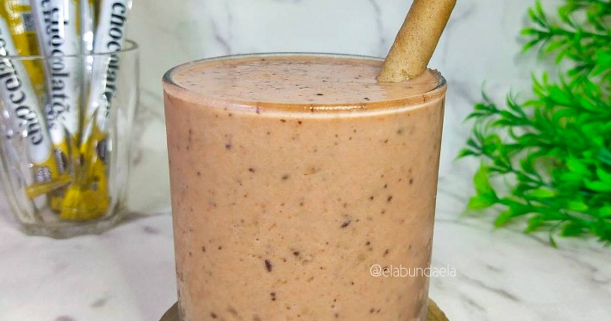 Resep Smoothies Pepaya Susu Coklat Chocolatos oleh Bunda Ela - Cookpad