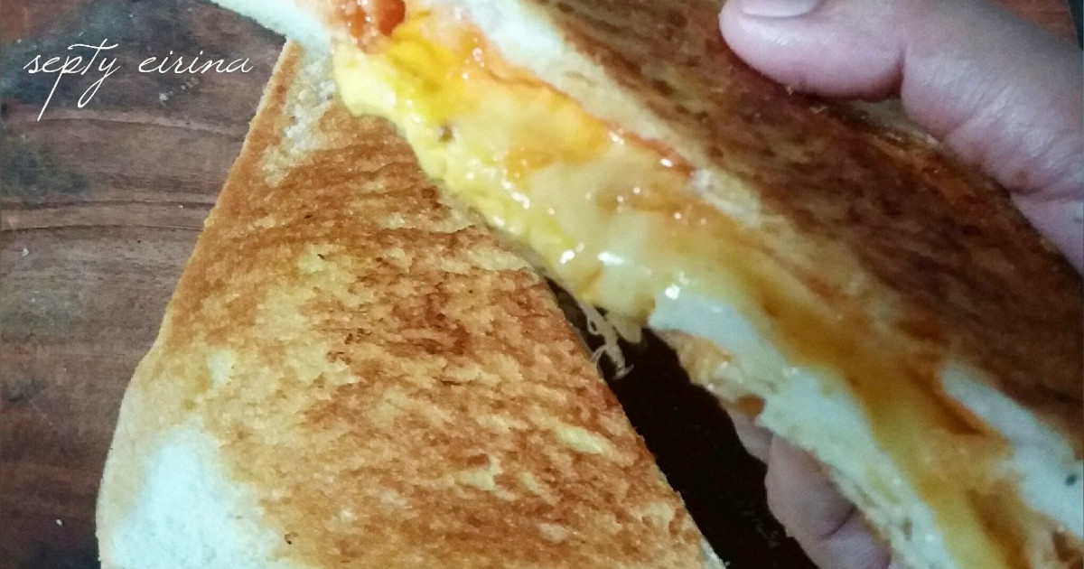 Resep Roti Bakar Rasa Pizza With Telur Mata Sapi oleh Septy Eirina ...
