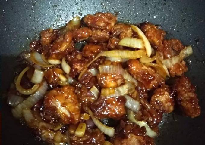 Resep Bistik Ayam Bawang Bombay oleh Trifena Kristiani - Cookpad