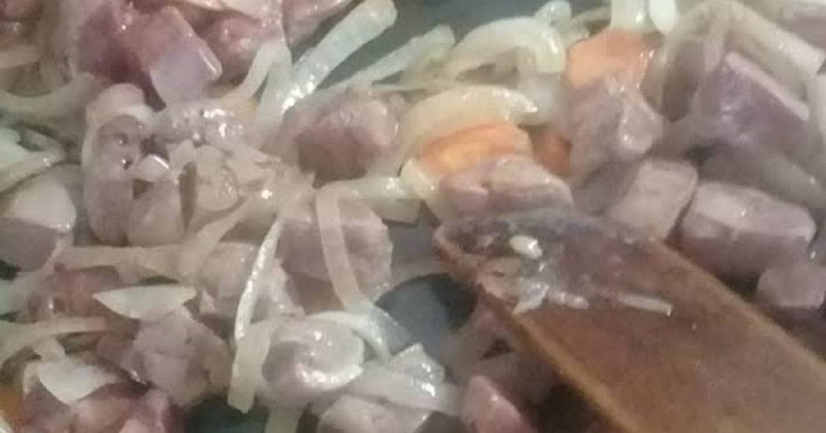 Hígado salteado con cebolla simple y rico Receta de olavarrililiana ...