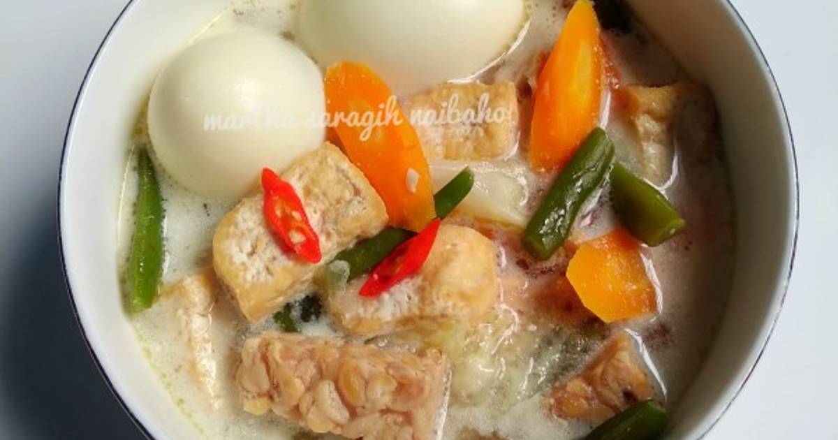 67 resep sayur lodeh buncis telur enak dan mudah - Cookpad