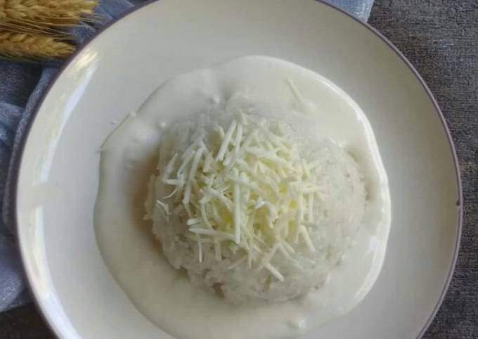 Resep 87. Ketan Susu Keju oleh Nia Wilantara - Cookpad