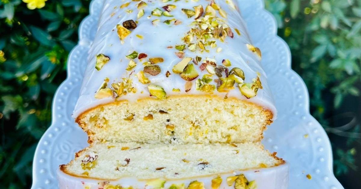 Budín de limón y pistachos Receta de Norali - Cookpad