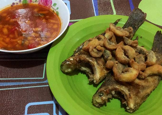 Resep Ikan Nila krispy saos asam manis oleh Annisa - Cookpad