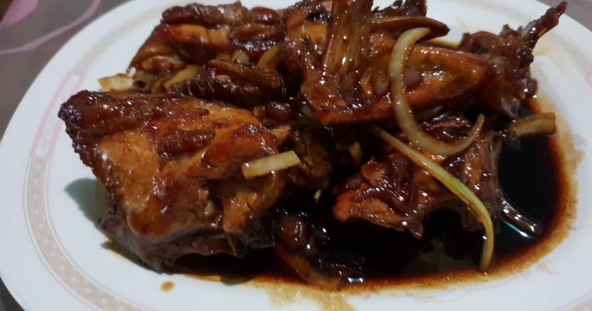 Resep Ayam Saos Inggris oleh carla222 - Cookpad