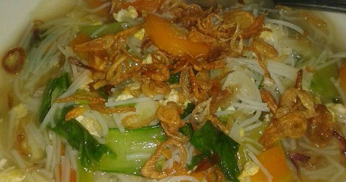 599 resep bihun rebus ebi enak dan mudah - Cookpad