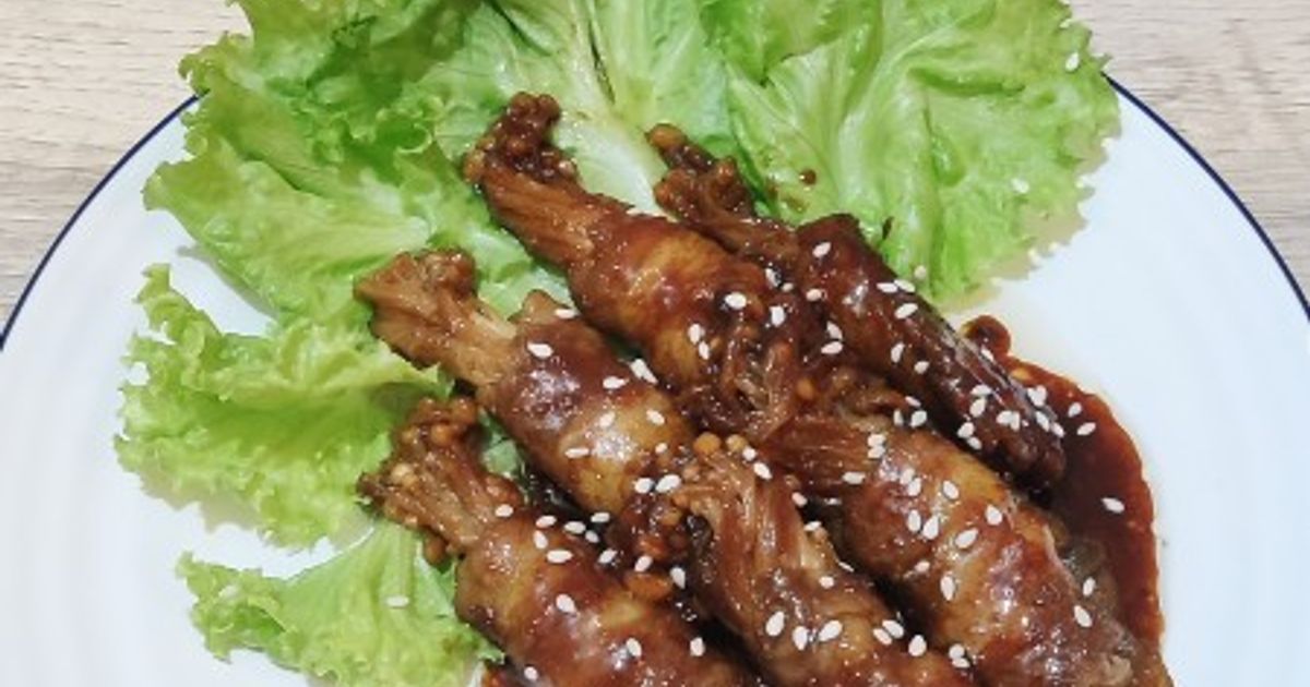 85 resep olahan jamur enoki selada enak dan mudah - Cookpad