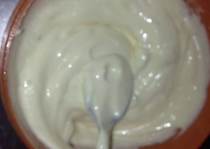 Mayonesa casera Receta de agosmenardo- Cookpad