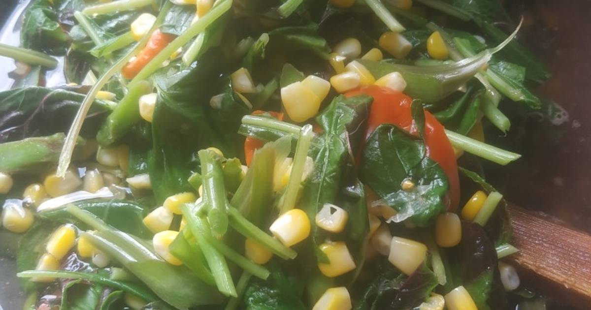 221 resep jagung bayam merah enak dan mudah - Cookpad