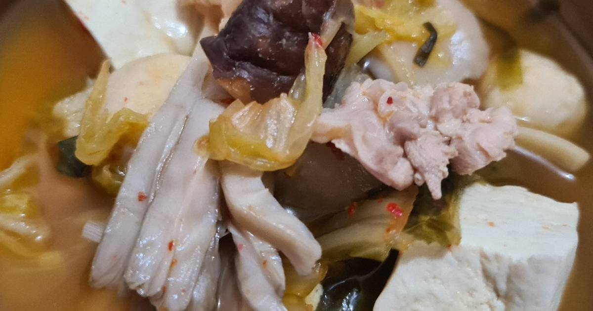 Resep Sup Kimchi ala ala oleh Aini Wk - Cookpad