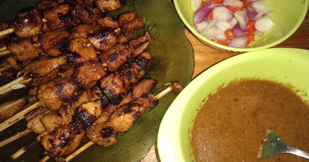 Resep Sate ayam homemade oleh Tanti Kartini - Cookpad