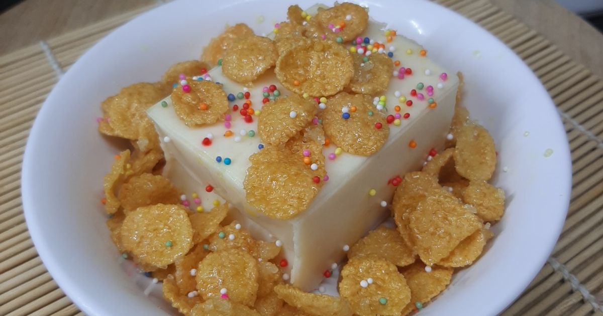 Resep Pudding Susu Cornflakes oleh Puspitasari Anggradewi - Cookpad