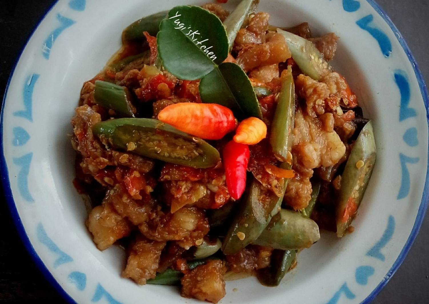 Resep Oseng-oseng Mercon dengan Terong oleh Amalia Yugi Utami Dewi ...