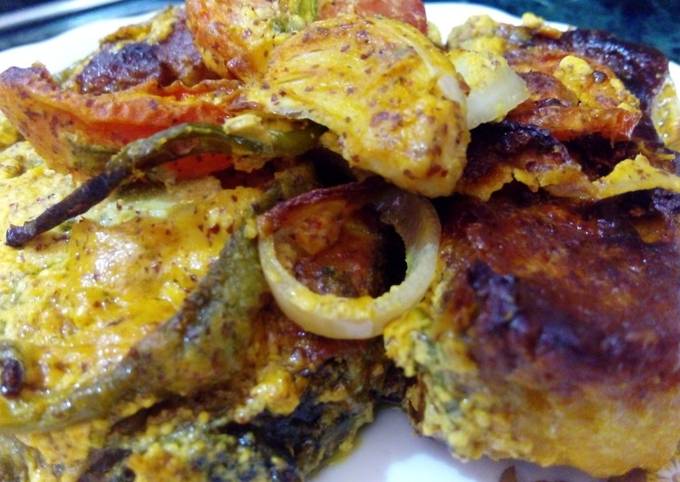 Grilled Curd fish Recipe by Rashmee Mishra - Cookpad