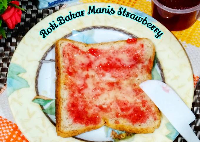 Resep Roti Bakar Manis Strawberry Oleh Lanjarsih Mama Fifian