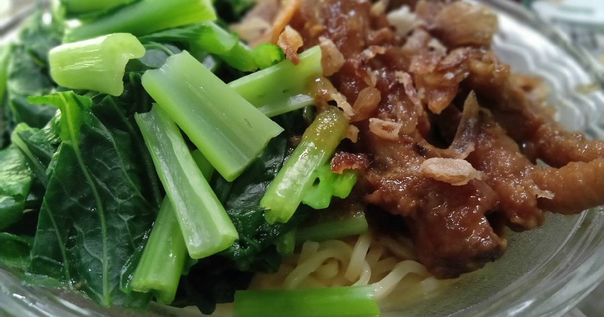 499 resep mie ayam ceker enak dan sederhana - Cookpad