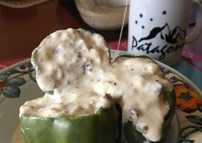 Pimenton relleno Receta de Natalia mallea ovalle- Cookpad