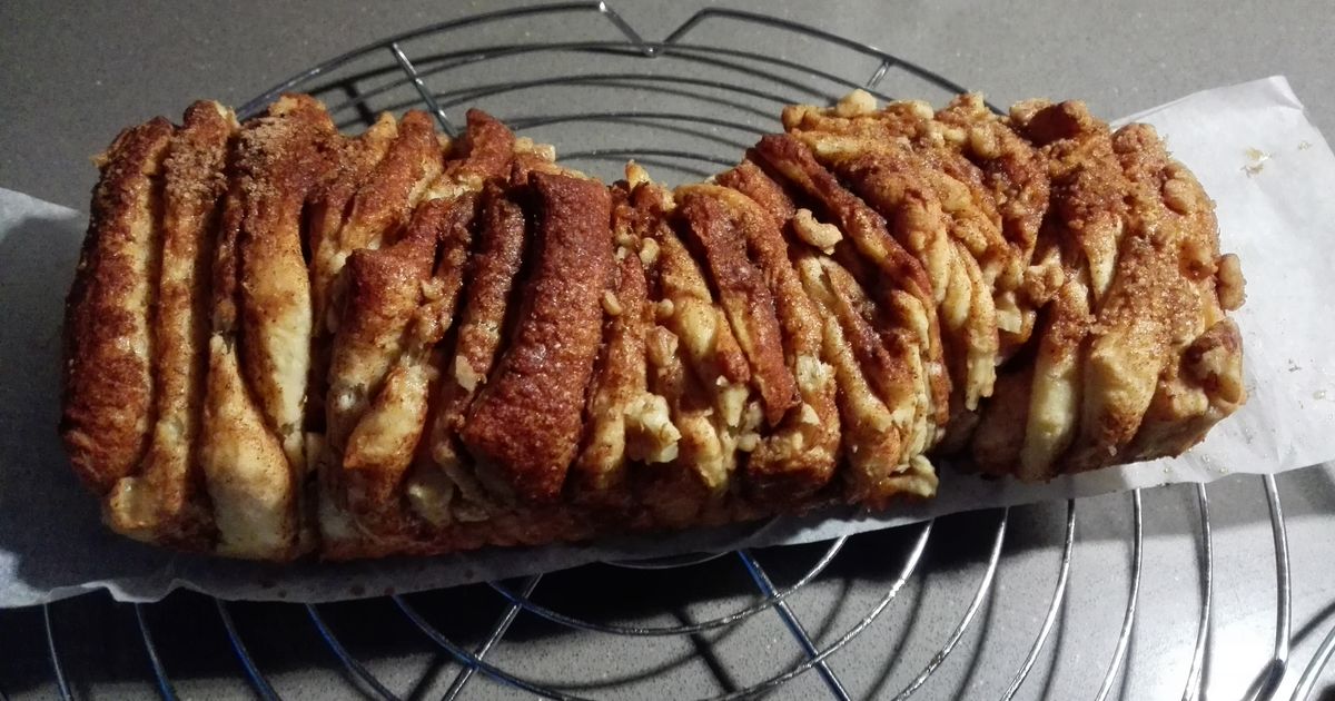 Pan Dulce Con Canela, Azúcar Moreno Y Nueces Receta de vilorano - La ...