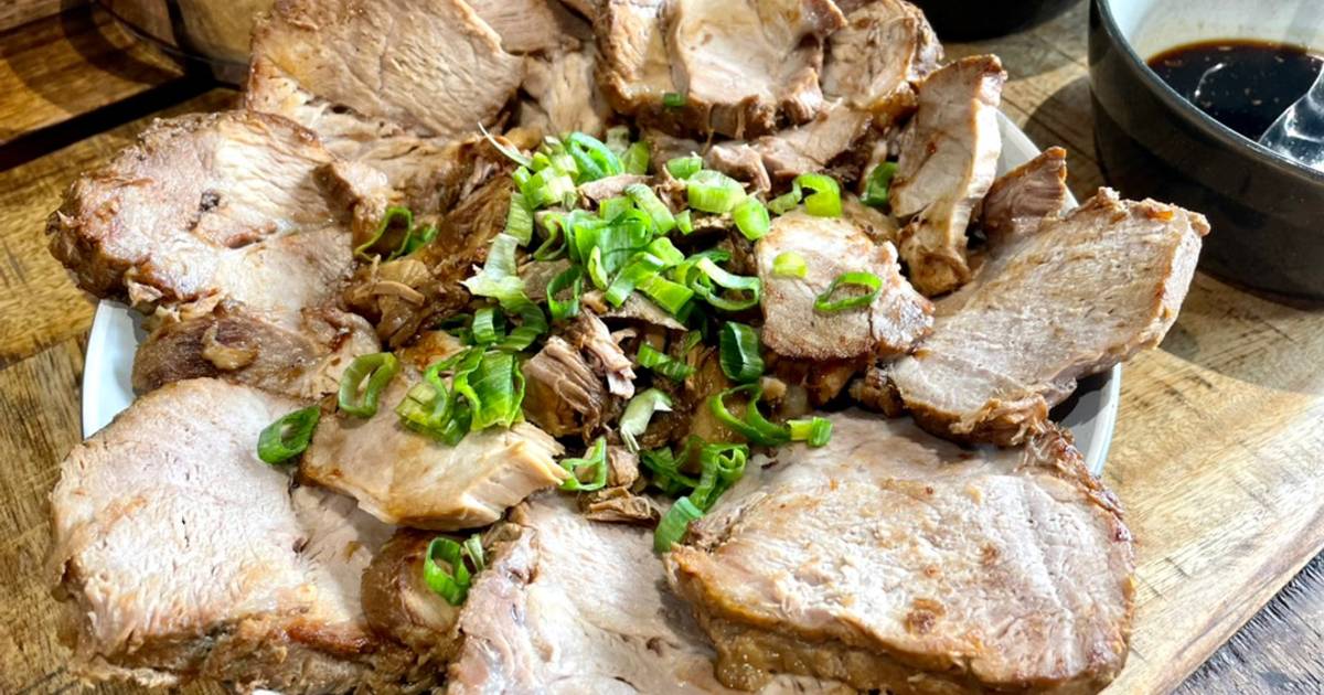 Japanese chashu pork with low fat Recipe by Hurry - Cookpad