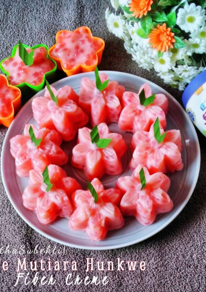 Resep Kue Mutiara Hunkwe Fiber Creme oleh Itha Subekti - Cookpad