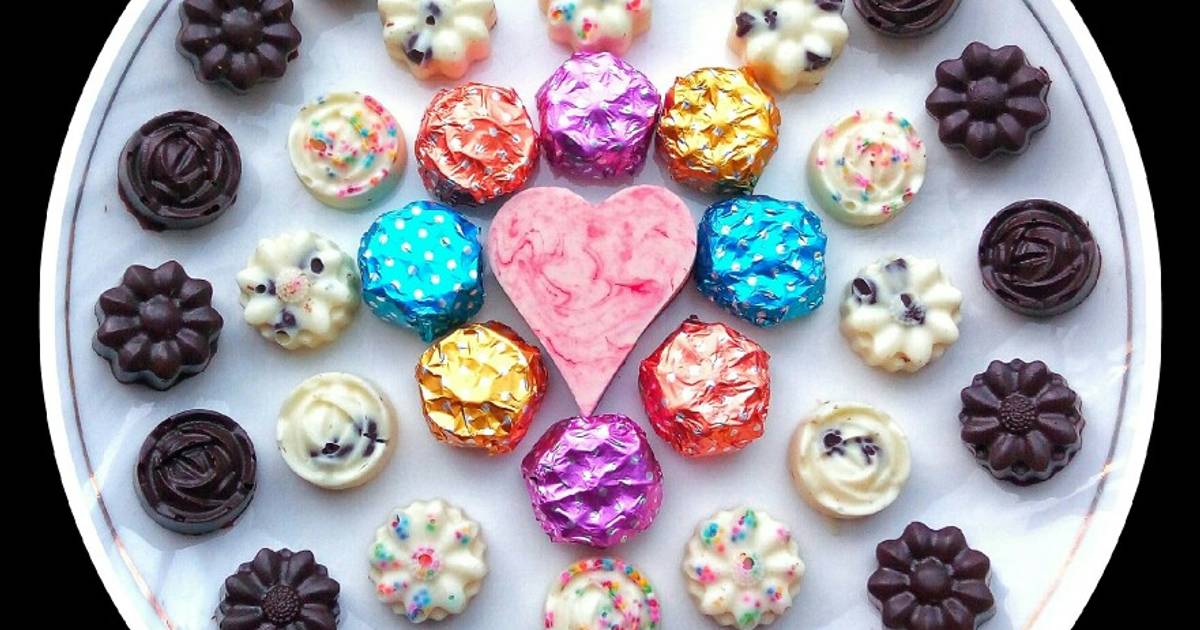 Homemade Chocolates Recipe by Uzma Ahmad - Cookpad