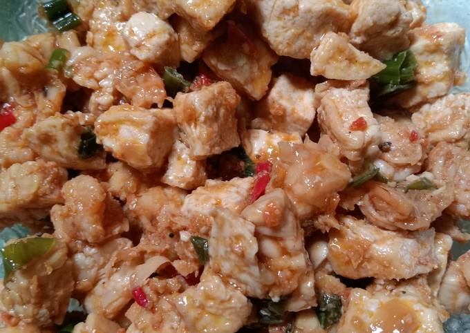 Resep Balado tahu tempe udang oleh Veronica Wistati - Cookpad