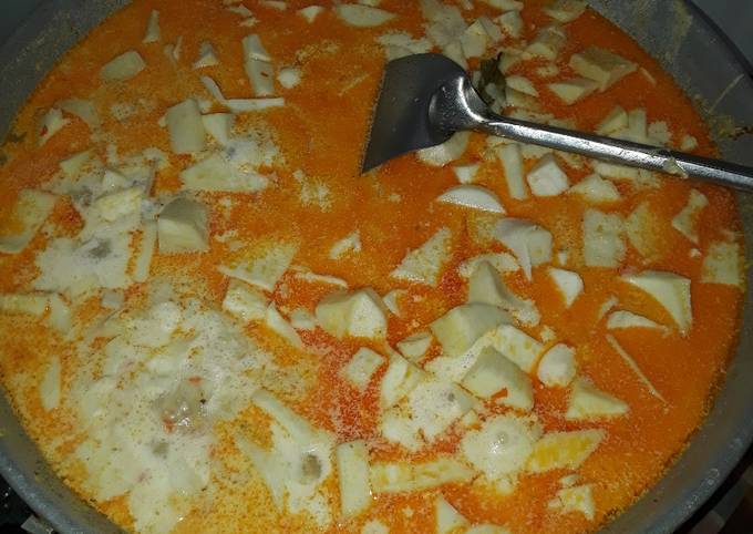 Resep Angen birus kelapa (sayur umbut kelapa) oleh Amy Hamsanah - Cookpad