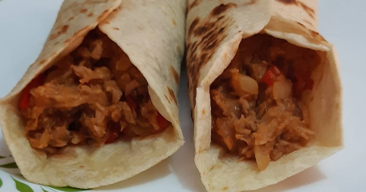 Burritos caseros - 460 recetas caseras- Cookpad