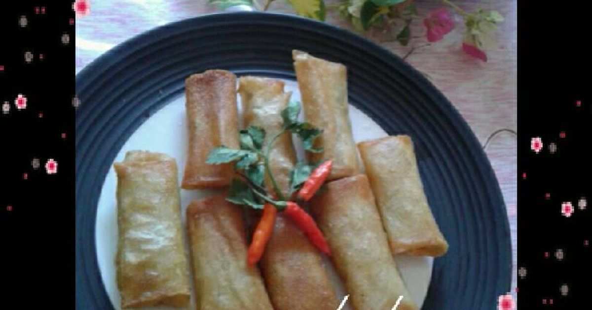 Resep Lumpia Crispy Isi Udang Cincang Saus Tiram oleh Heny Widihartati ...