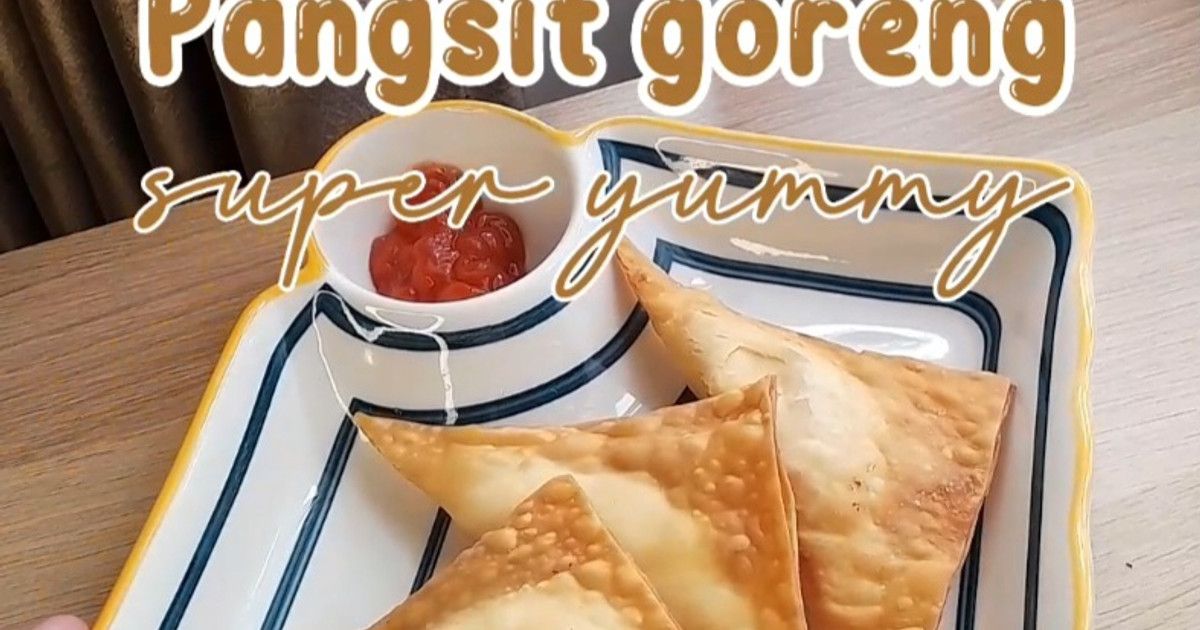 Resep Pangsit Goreng | Snack Mpasi & Keluarga oleh Alsa Febrianty Idris ...