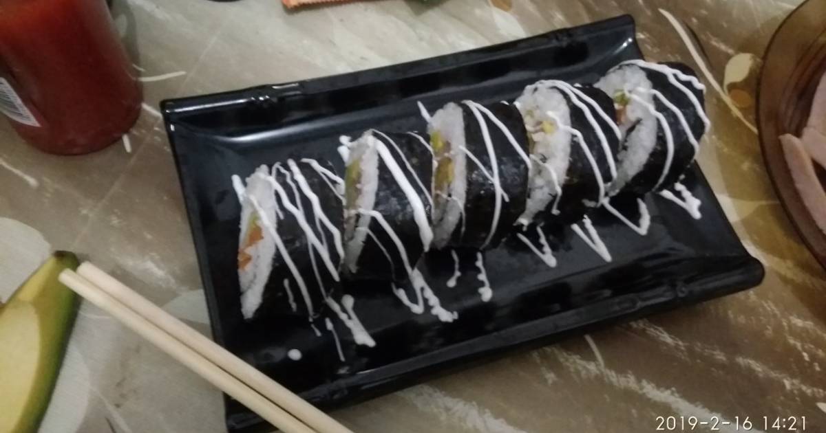 39 resep sushi homemade saos ayam enak dan mudah - Cookpad