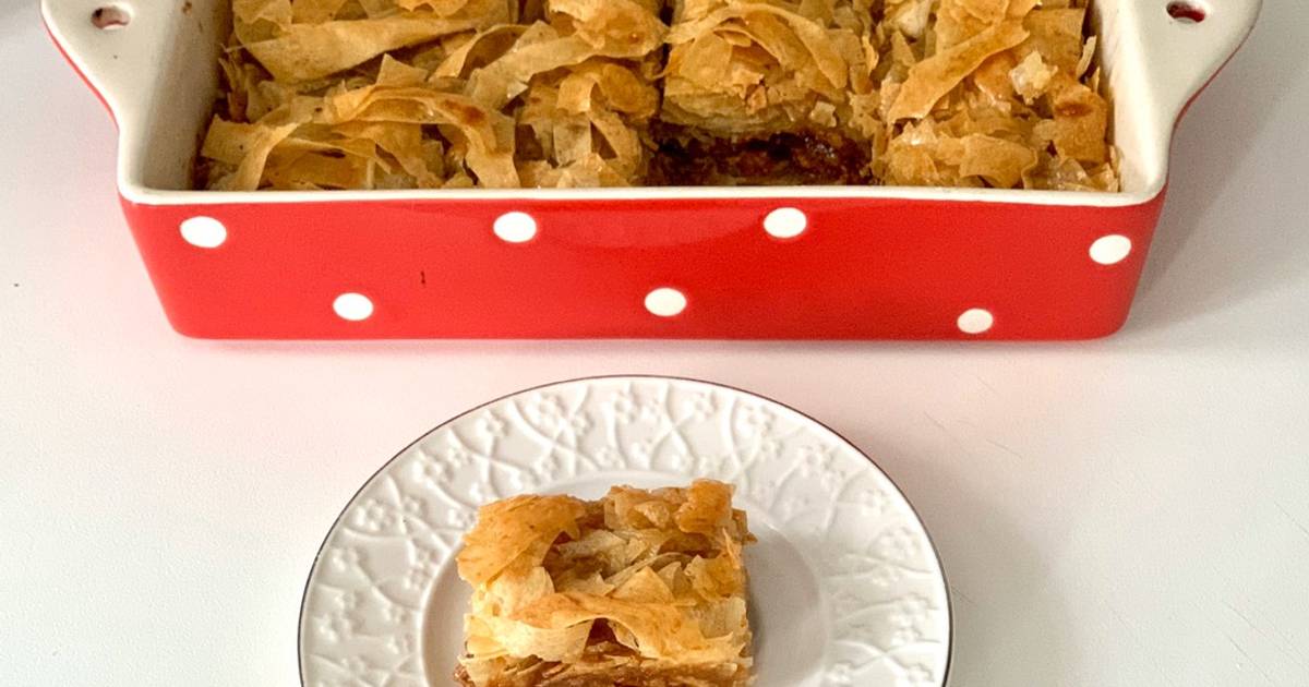 Dulce libanés a mi manera (كنافة على طريقتي) Receta de hindmoussaoui7 ...