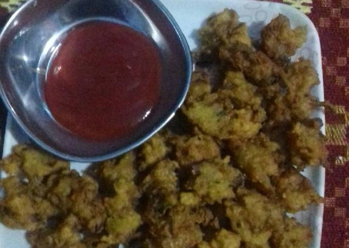 Chawal ke pakode Recipe by Anjani Rajwar - Cookpad