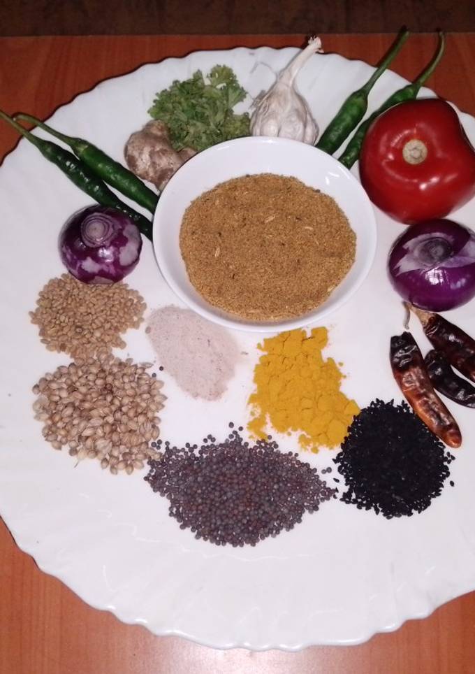 Homemade achar gosht masala Recipe by Gurpal kaur Ubhi - Cookpad
