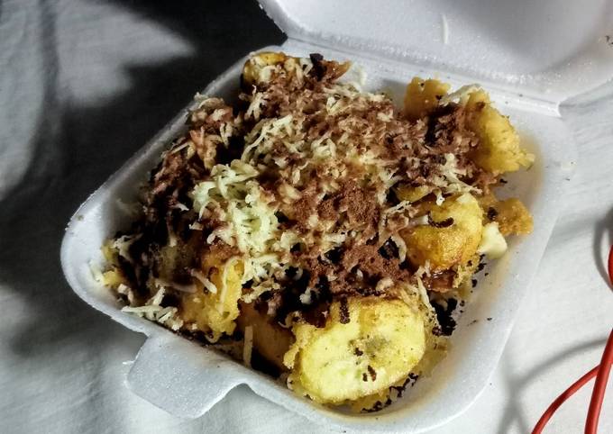 Resep Pisang Kriuk Keju Milo oleh aTih - Cookpad