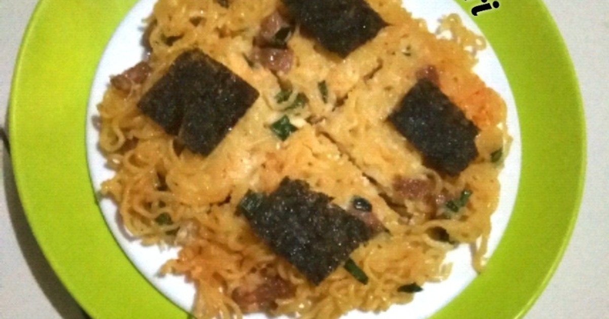 Resep Indomie Telur Topping Nori oleh Nova Risky Anriani - Cookpad