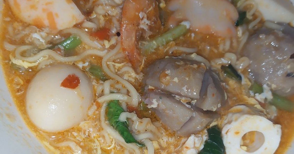 Resep Seblak Mie Komplit oleh Nur Maa - Cookpad